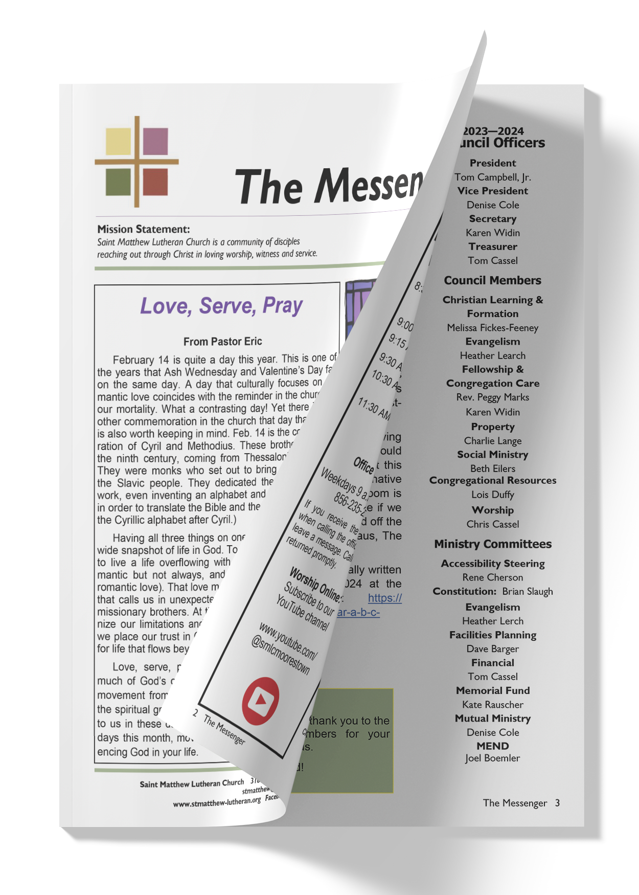 May Messenger - Saint Matthew Lutheran Church