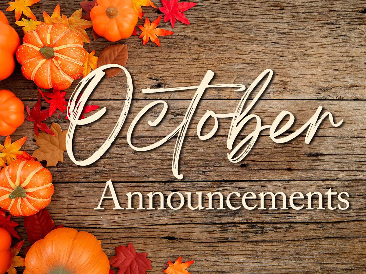 What's Happening at Saint Matthew: October Announcements - Saint ...