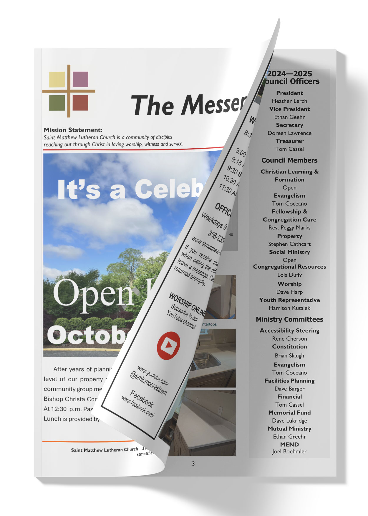 October 2025 Messenger - Saint Matthew Lutheran Church